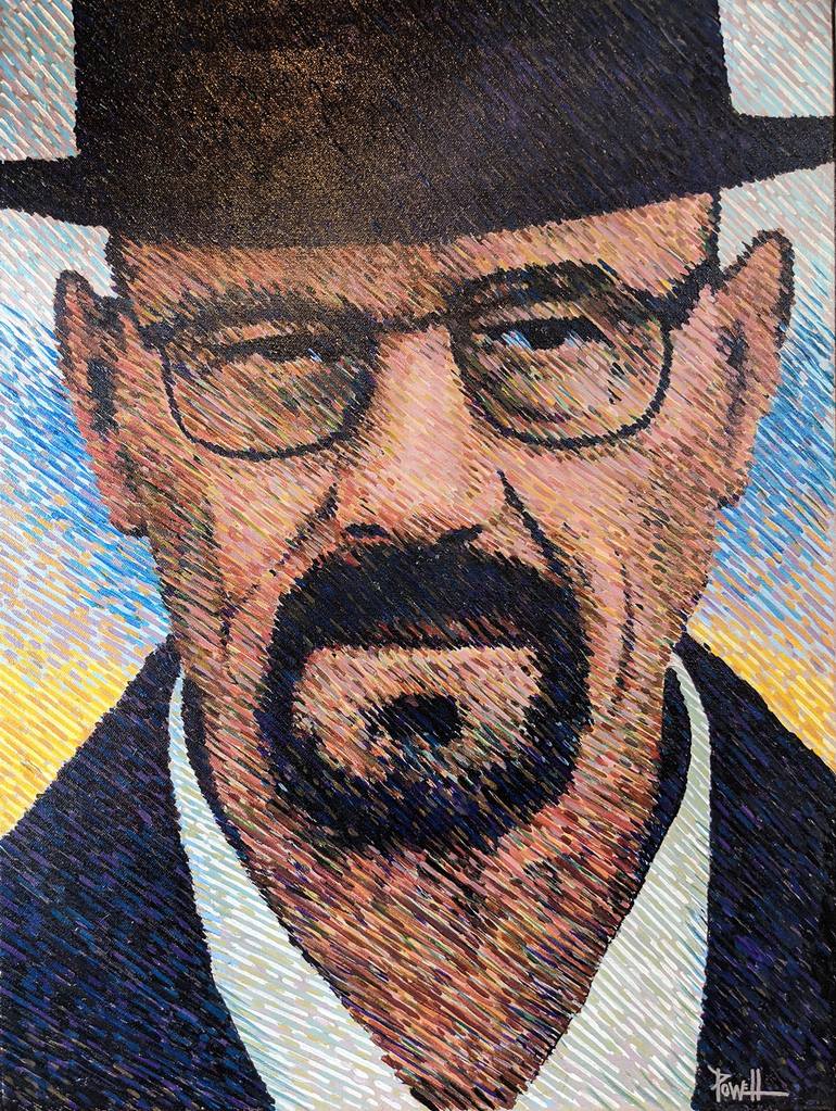 Heisenburg Painting by Richard Powell | Saatchi Art
