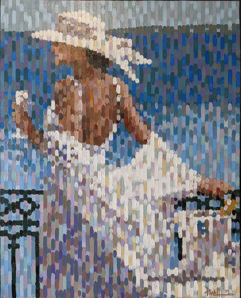 The Veranda Painting by Richard Powell | Saatchi Art