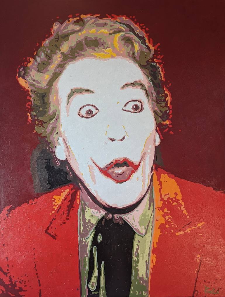 The Joker Painting by Richard Powell | Saatchi Art