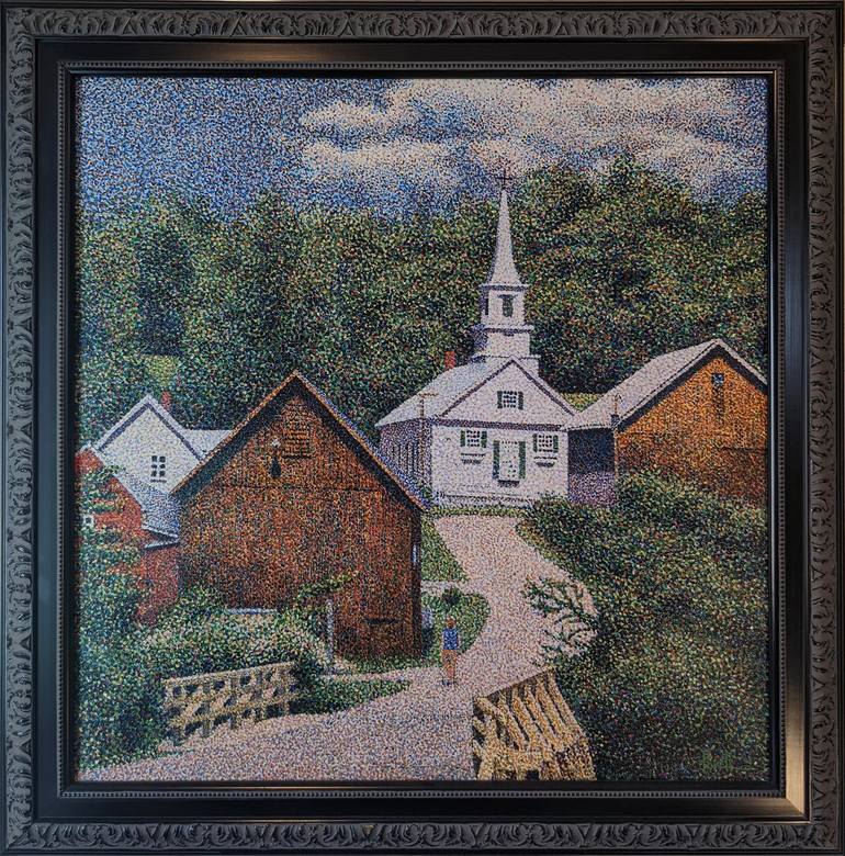 The Crossing Painting by Richard Powell | Saatchi Art