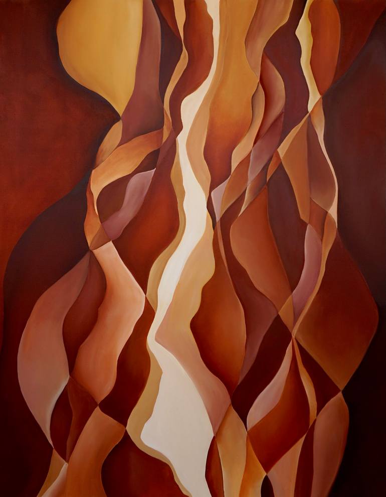 Time Slot Painting by Meam Hartshorn | Saatchi Art