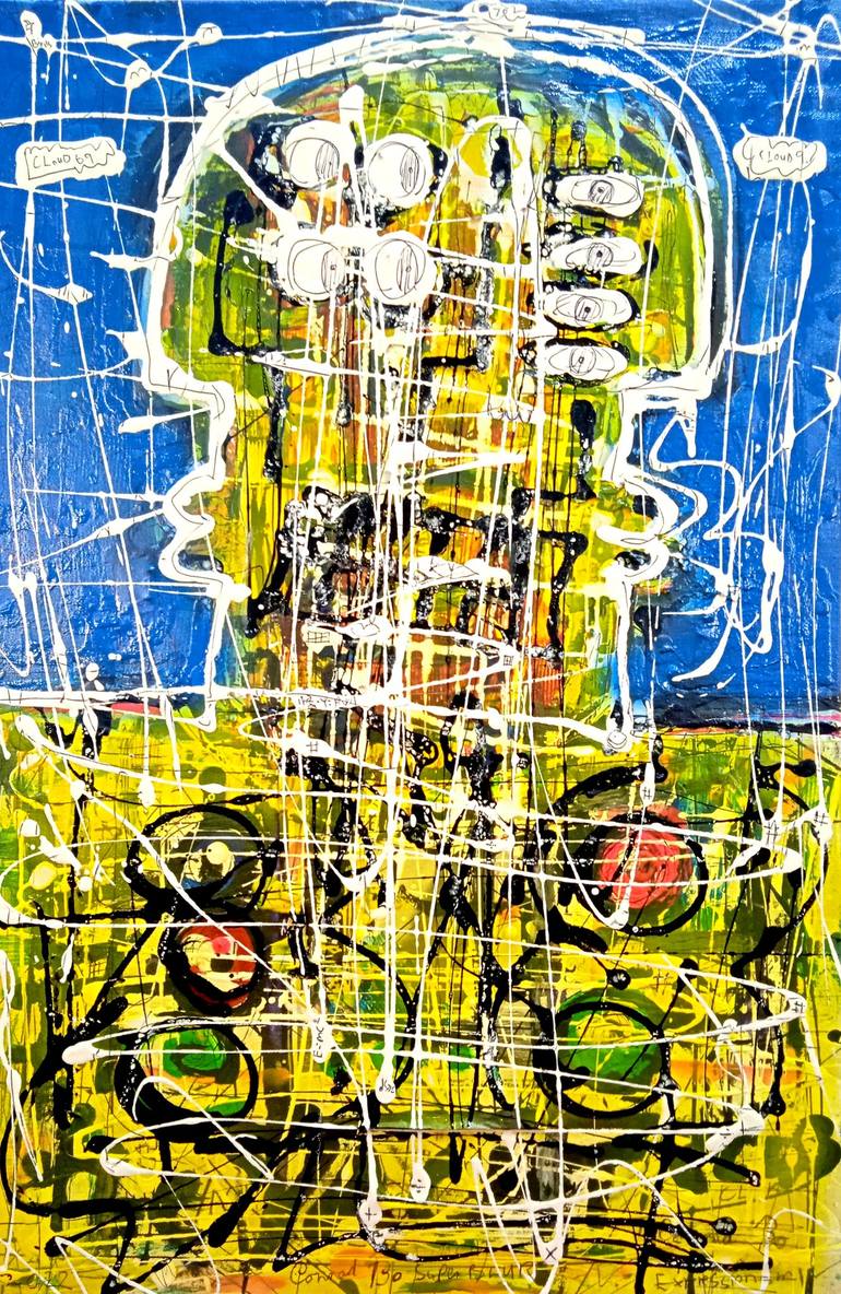 Cloud 9 Painting by Conrad Bo | Saatchi Art