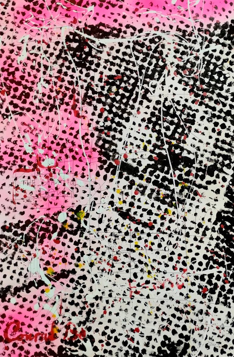 The Beautiful Doggy Painting by Conrad Bo | Saatchi Art