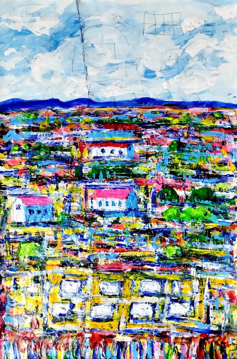 There is always hope Painting by Conrad Bo | Saatchi Art