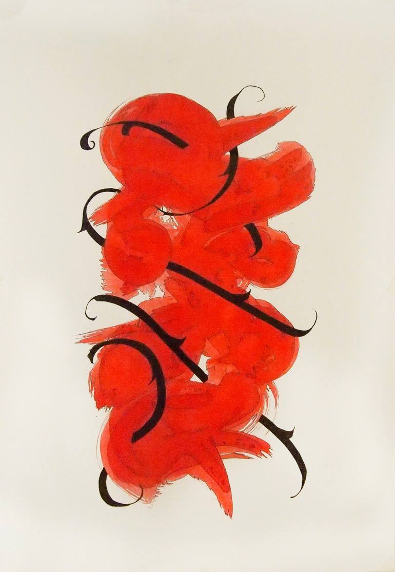 Biomorph#7 Drawing by Andrey Zhdanov | Saatchi Art