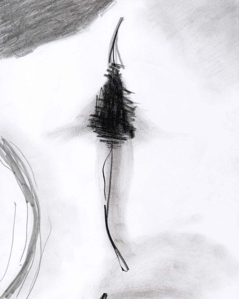 Banks Hill T10 Drawing by Philip Black | Saatchi Art