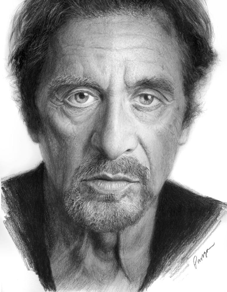 Al Pacino Drawing by Christopher Panza | Saatchi Art