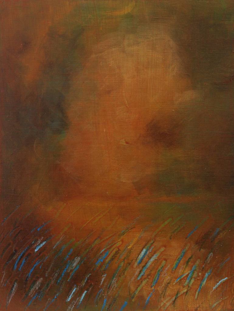 Afternoon storm on a hillside Painting by Ella Thrupp | Saatchi Art