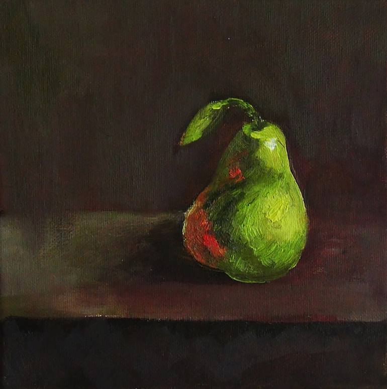 Pear Painting by Ana Vlad | Saatchi Art