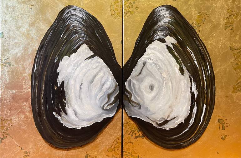 you and me. dip Painting by Mariia Utkina | Saatchi Art