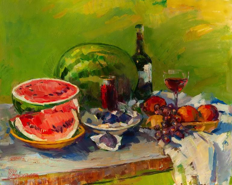 september still life Painting by Dariam Dariam | Saatchi Art
