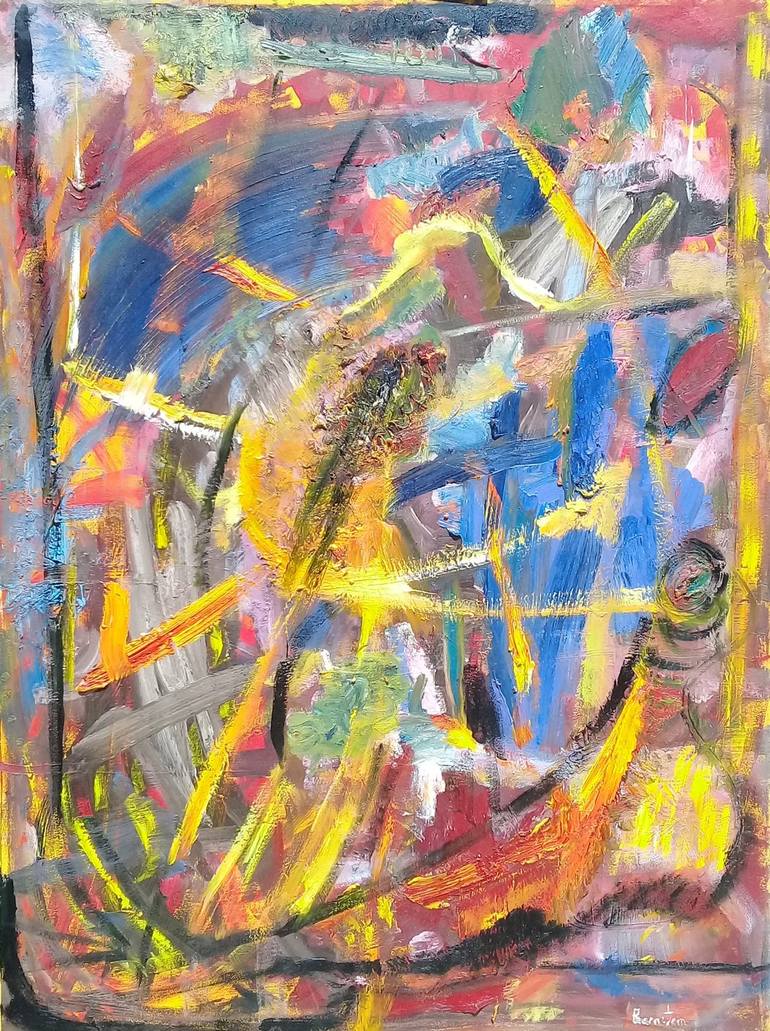 Mount Suvius Painting by Derek Bernstein | Saatchi Art