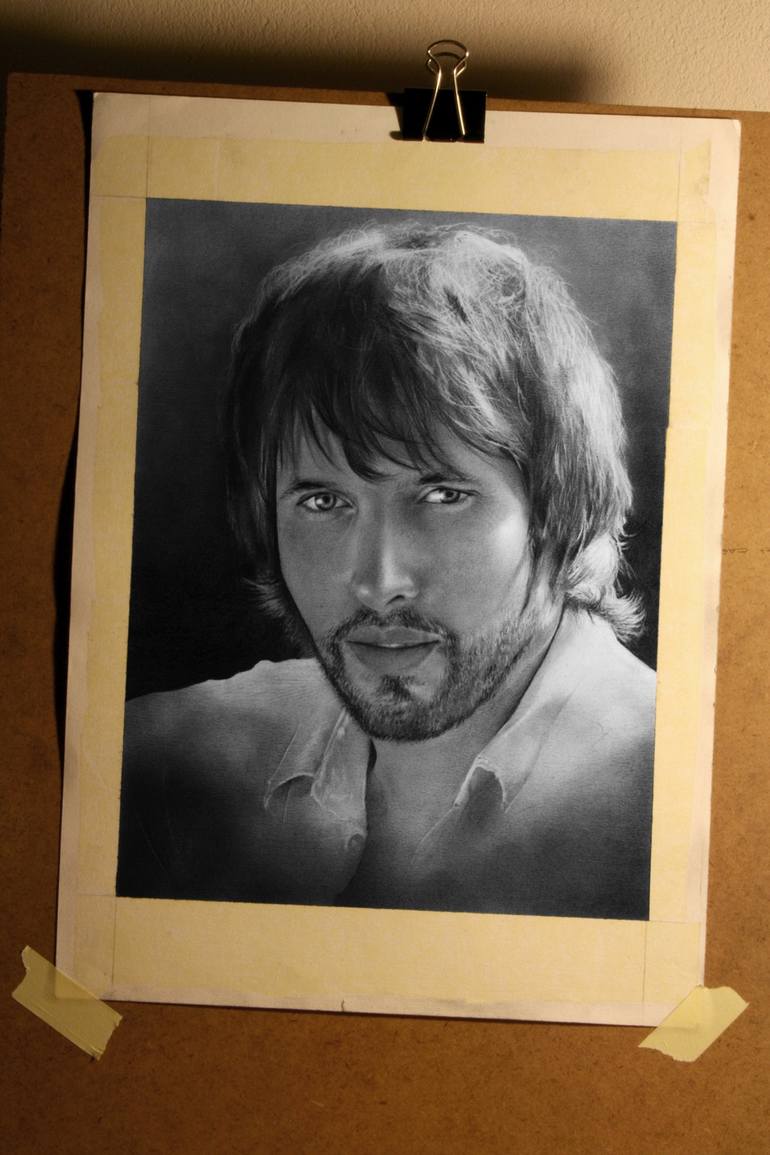 James Blunt Drawing by Mehmet Çağlar | Saatchi Art