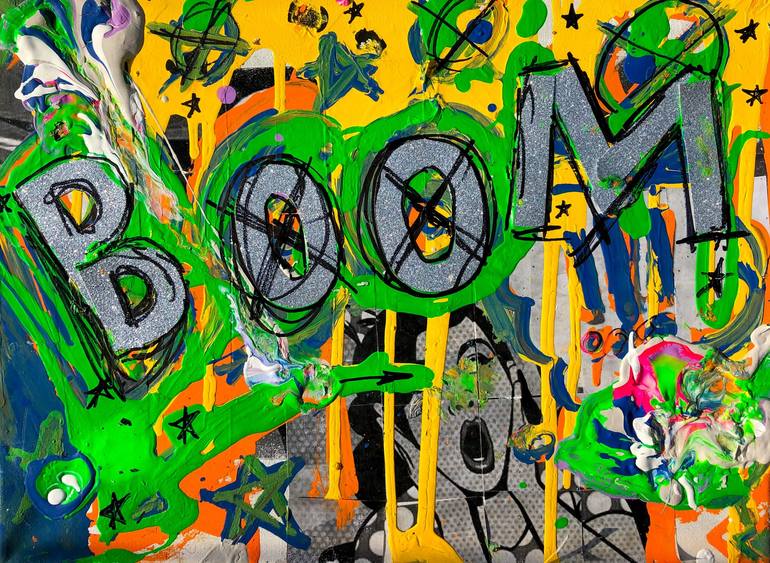 Boom Painting by Chris Crewe | Saatchi Art