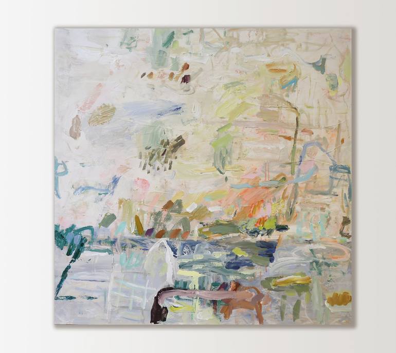 Pastel brush 4 Painting by Heun Oak Kim | Saatchi Art