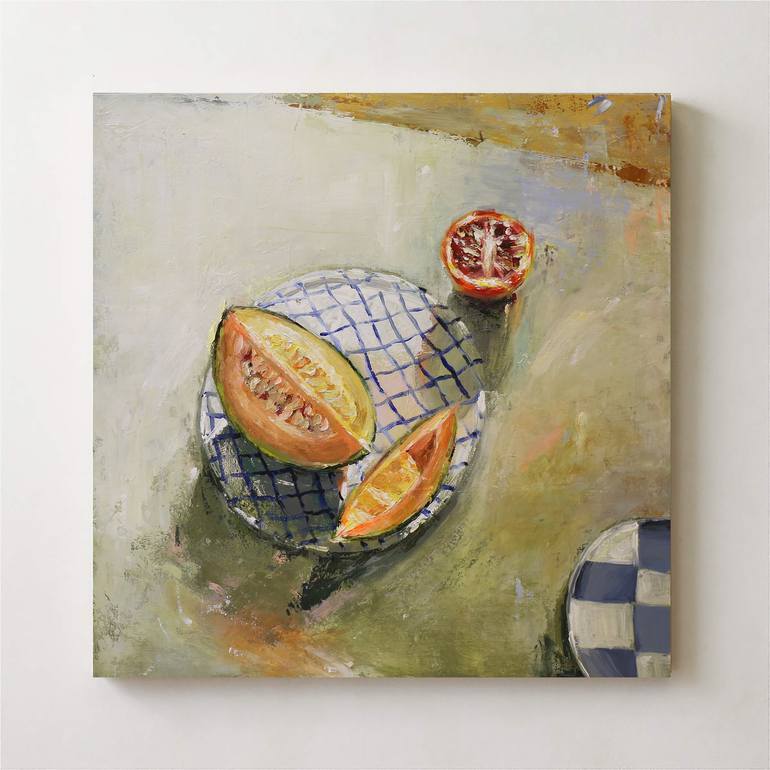Melon Painting by Heun Oak Kim | Saatchi Art