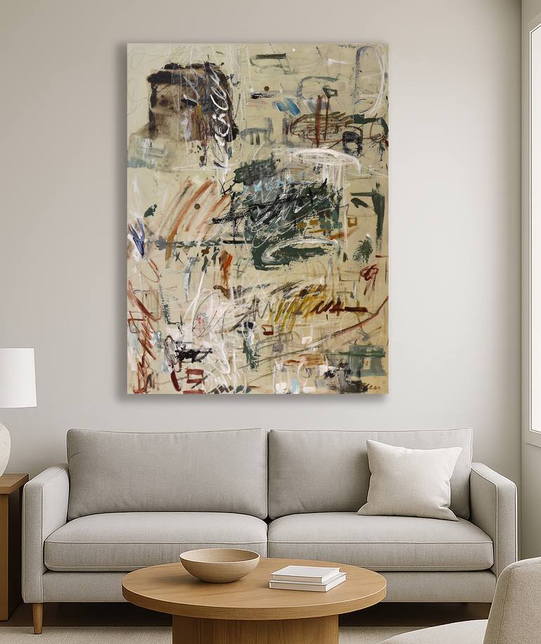 Urban Notes Painting by Heun Oak Kim | Saatchi Art