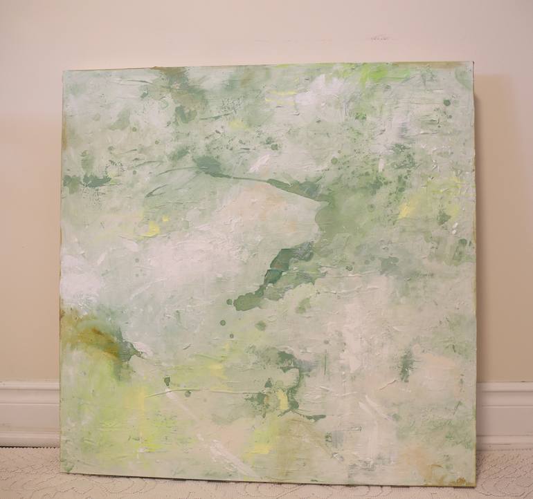 Quiet Light Painting by Heun Oak Kim | Saatchi Art Canada