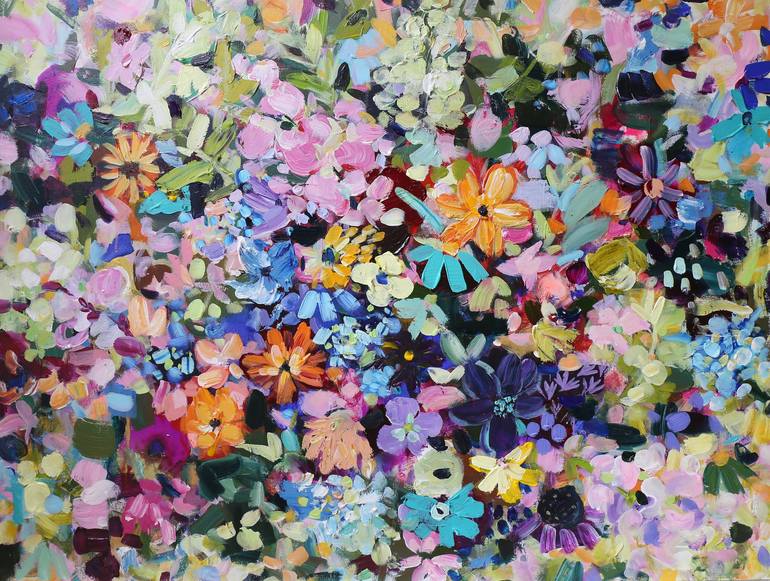 Bloom 2 Painting by Heun Oak Kim | Saatchi Art