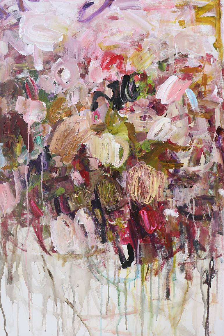 Tulip Painting by Heun Oak Kim | Saatchi Art