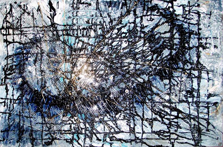 The Big Crunch Painting by Ursula Kofahl-Lampron | Saatchi Art