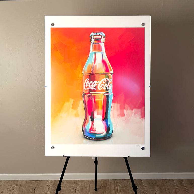 Coca-Cola Painting by Peter Farago | Saatchi Art