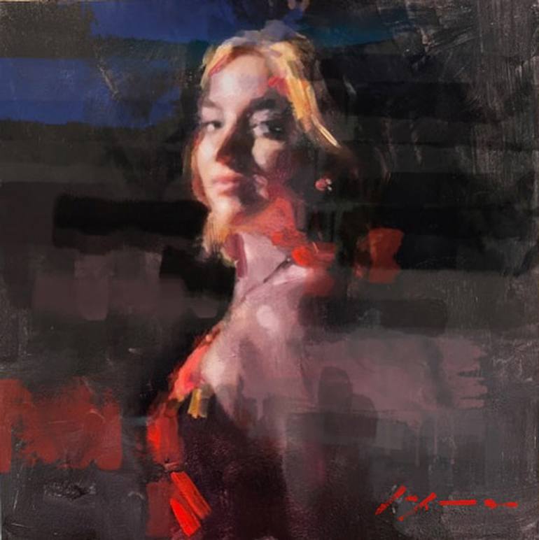 Camila No. 4 Painting by Patrick Reeves | Saatchi Art