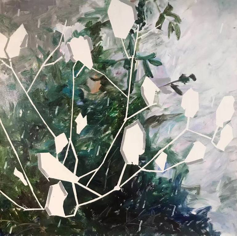 Parallel Flaws Painting by Damao Art | Saatchi Art