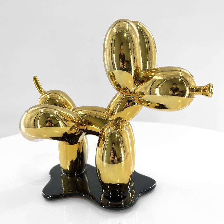 Ballon Dog Pee Edition by Pieri Sculpture by Pieri Gallery | Saatchi Art
