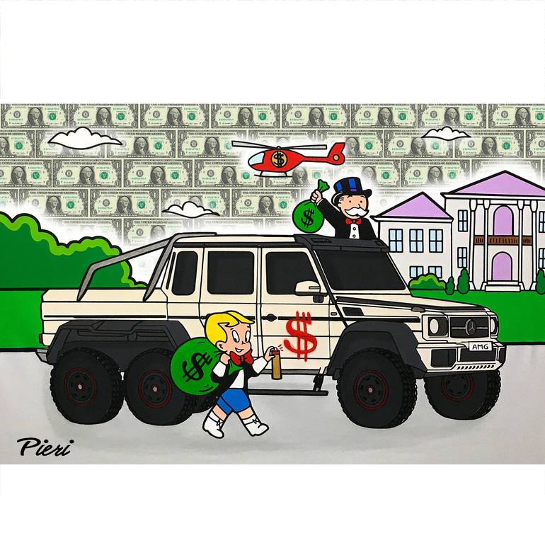 AMG Edition by Pieri Painting by Pieri Gallery | Saatchi Art