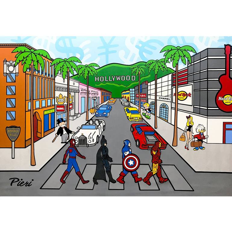 Hollywood Edition by Pieri Painting by Pieri Gallery | Saatchi Art