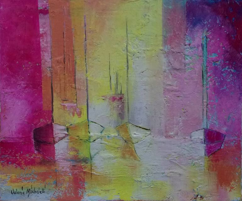 Sol Maris Painting by Valérie Micheletti | Saatchi Art