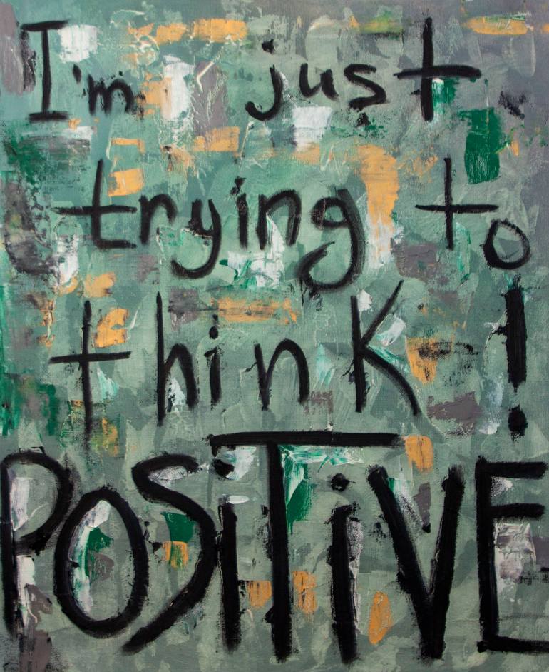 POSITIVE Painting by Antonina Burdasova | Saatchi Art