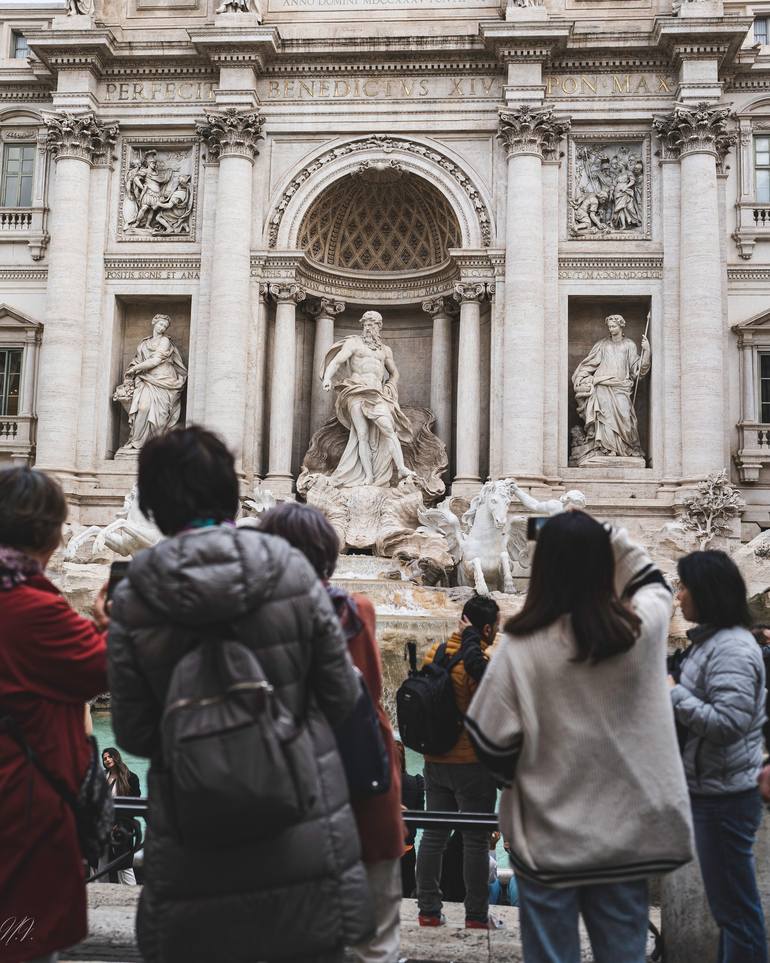 Di Trevi fountain Photography by Violetta Nesterenko | Saatchi Art