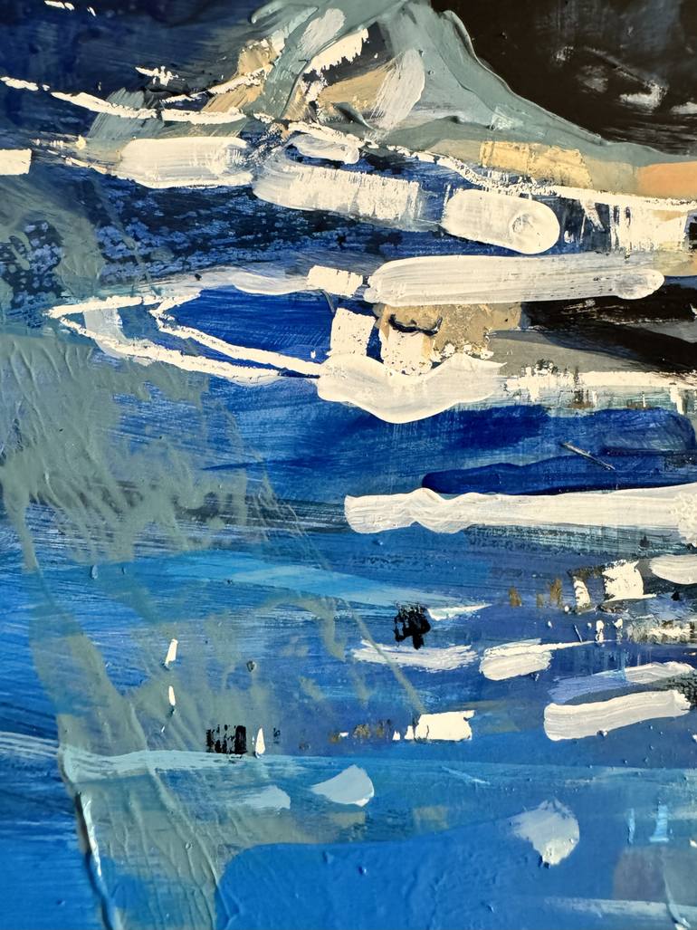 kissing underwater Painting by Marco Ortolan | Saatchi Art United Kingdom