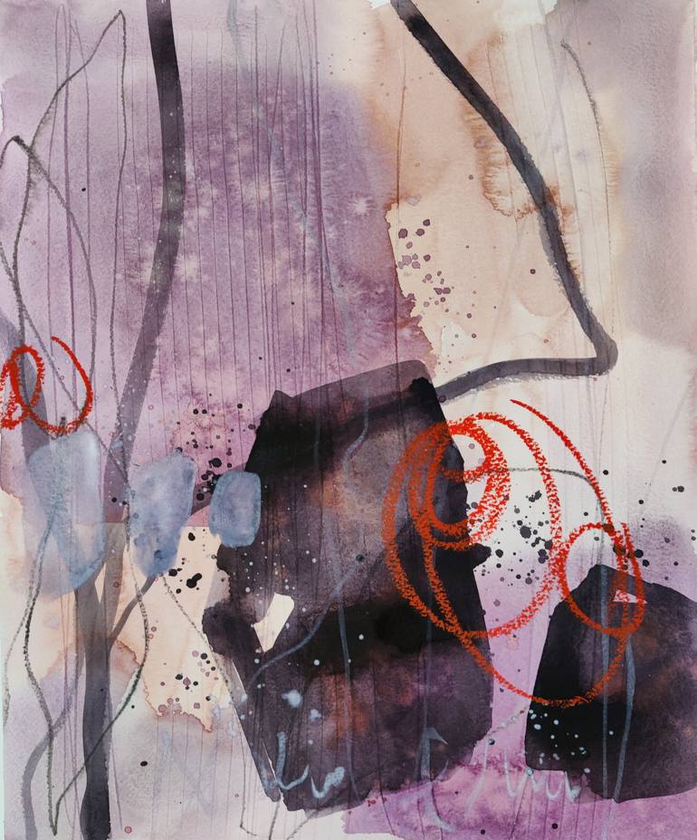 Inner Voices Painting by Mansi Saxena | Saatchi Art