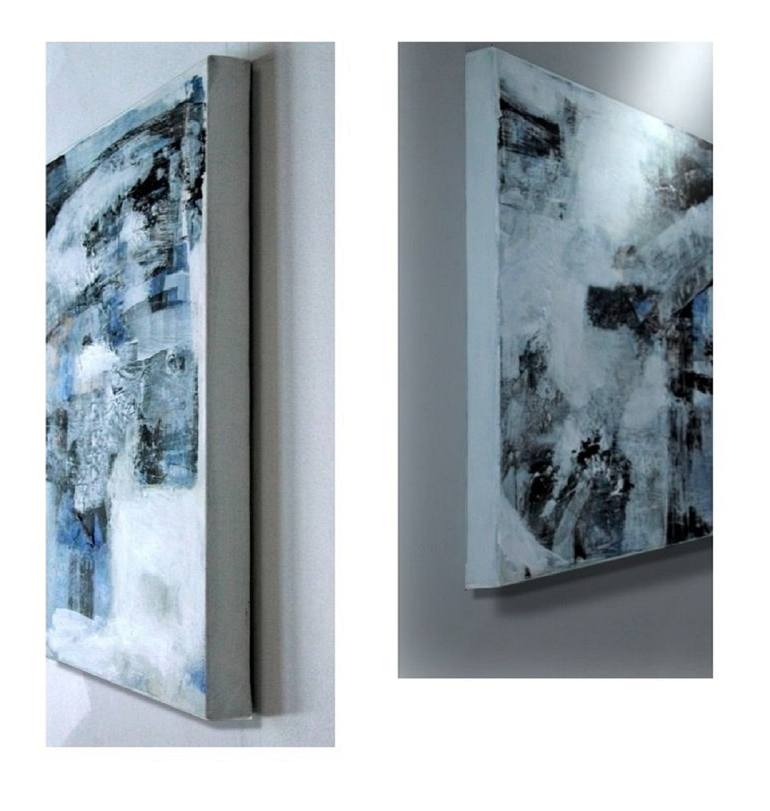 Blue Introvert Painting by SEA Painting Universe | Saatchi Art