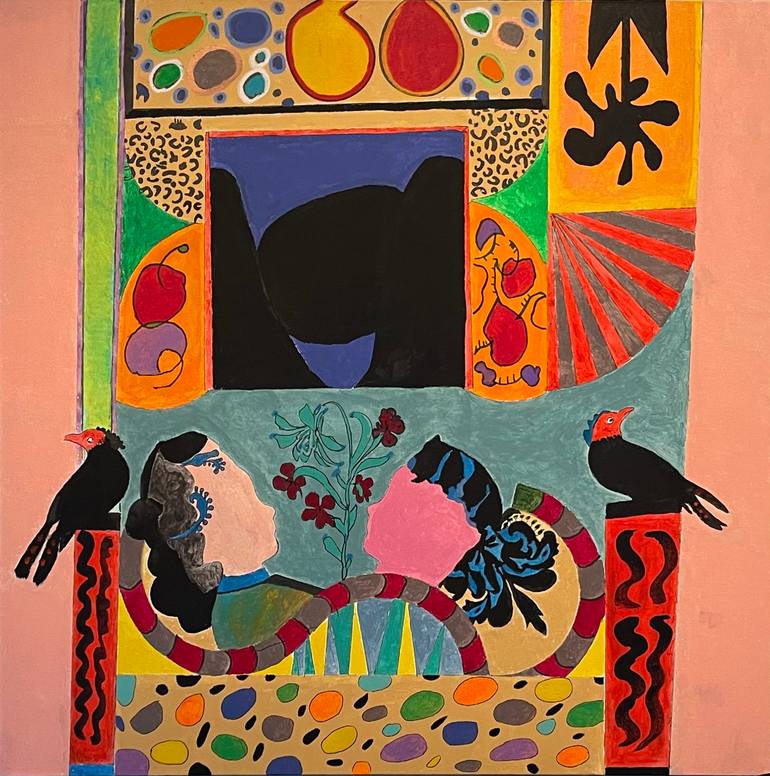 IN THE PINK #4 Painting by joy glanz | Saatchi Art