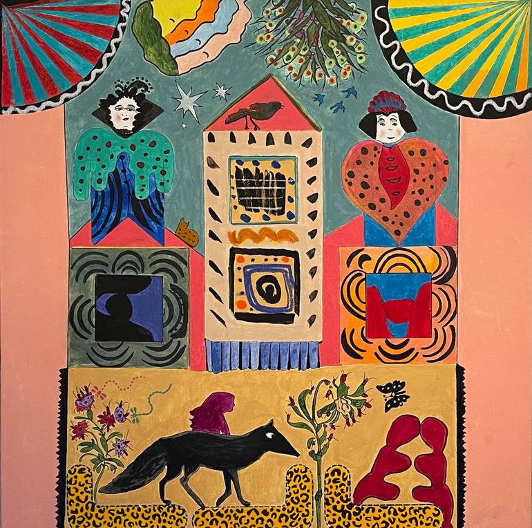 IN THE PINK #5 Painting by joy glanz | Saatchi Art