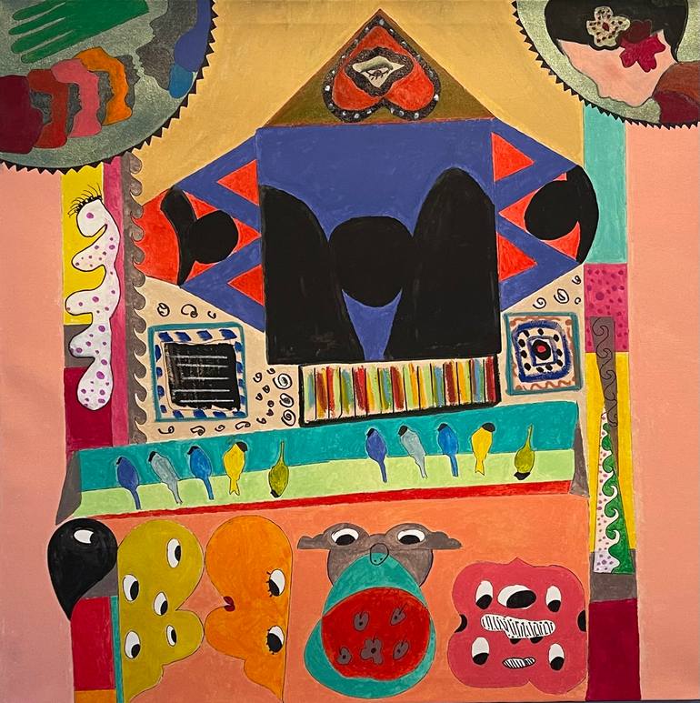 IN THE PINK #6 Painting by joy glanz | Saatchi Art