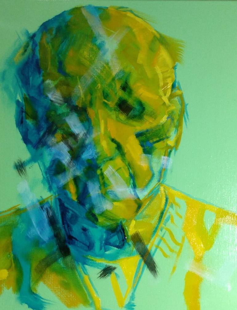 Portait Study (Picasso) Painting by Jordan Groff | Saatchi Art