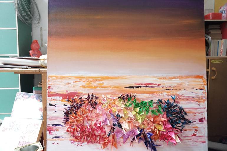 a long yearning Painting by yuyun arts | Saatchi Art