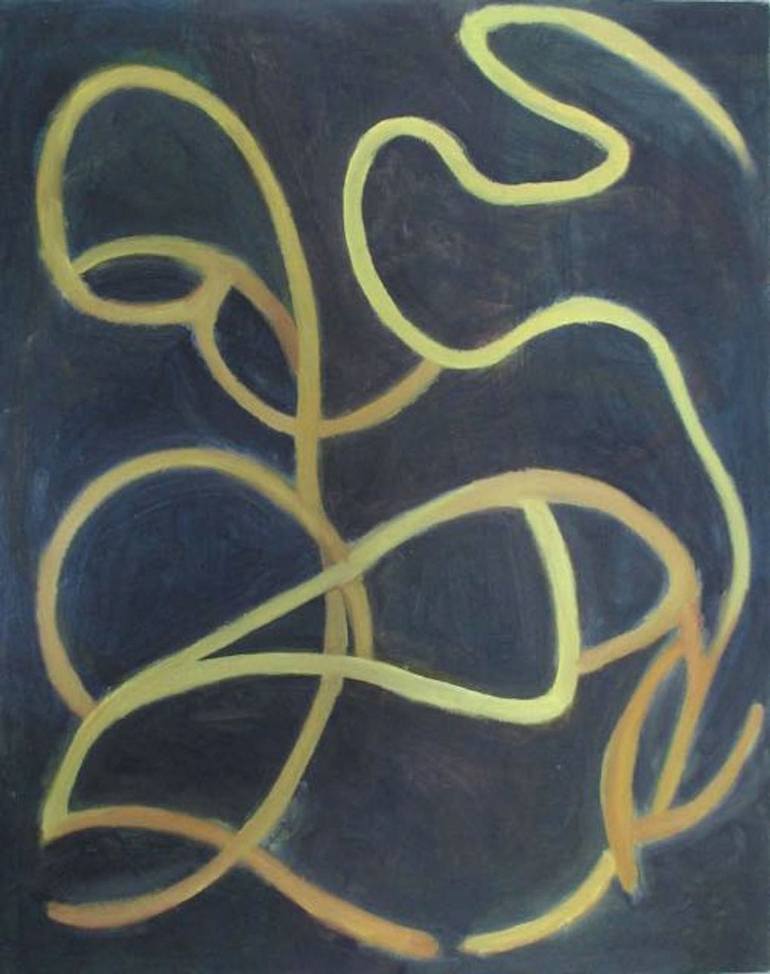 A Curvy Line Painting by M DePaolo | Saatchi Art