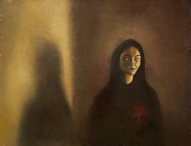 My Shadow. Painting by Nastya Yaro | Saatchi Art