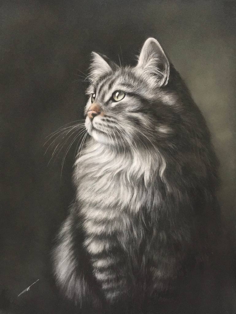 Siberian Drawing by Juan Pastor De La Puente | Saatchi Art