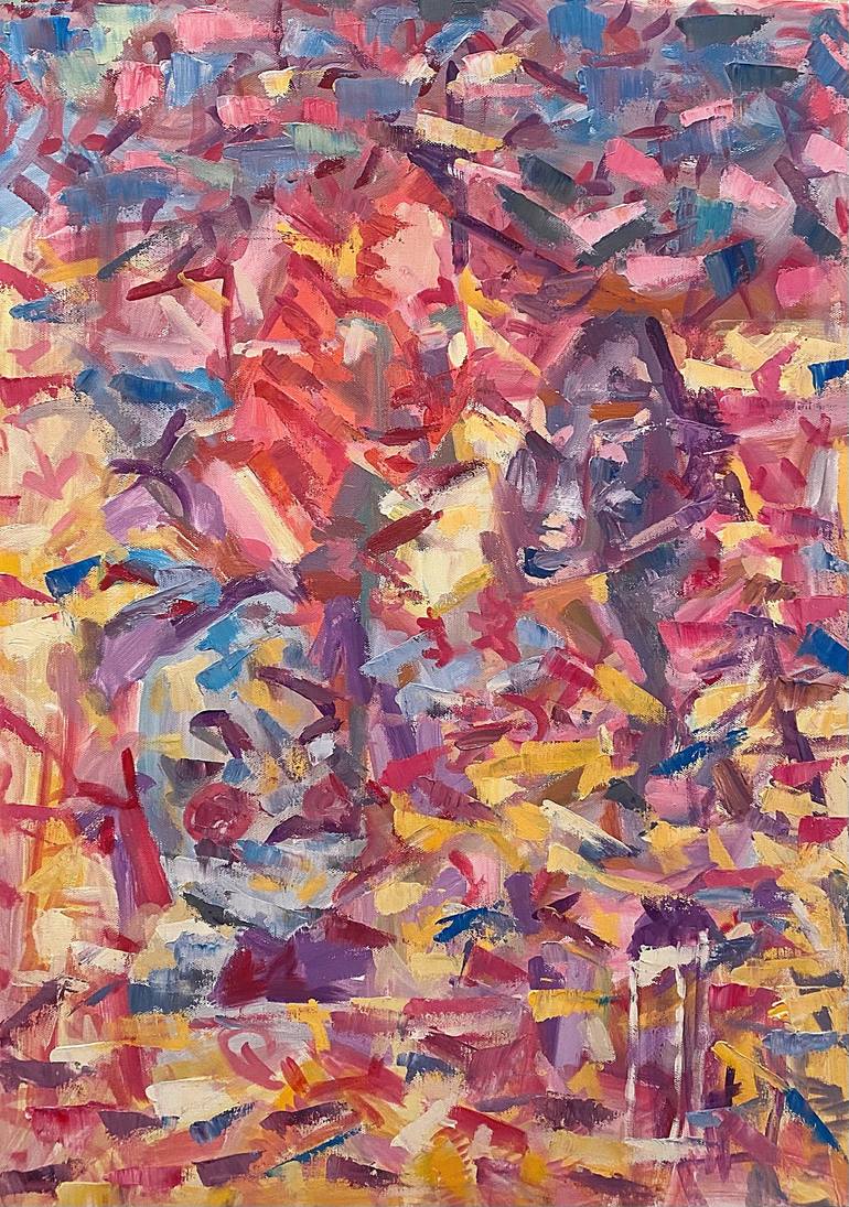 Dissociation Painting by Raushan Tadzhimova | Saatchi Art