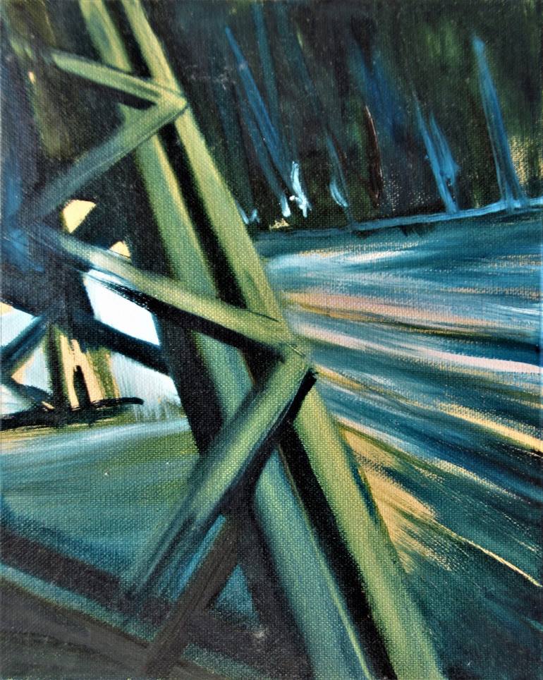 Lines of Force Painting by Atelier BDGB | Saatchi Art