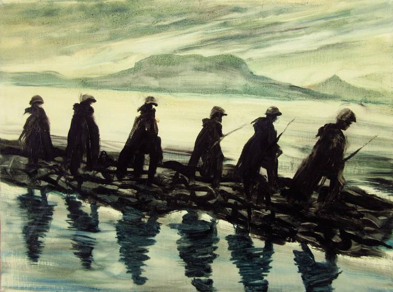 Landing Painting by Atelier BDGB | Saatchi Art