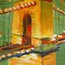 The Lights of the City Painting by Atelier Bdgb | Saatchi Art United ...