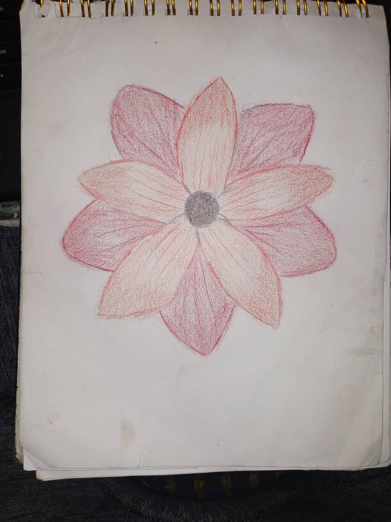 Still Flower Drawing by Maeoni Lucas | Saatchi Art